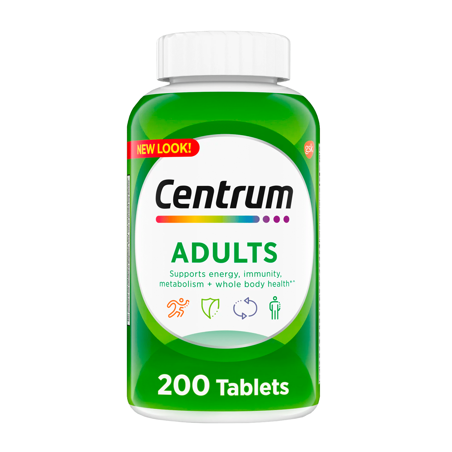 Centrum Adult Multivitamins Multivitamin_Multimineral Supplement, 200 ...